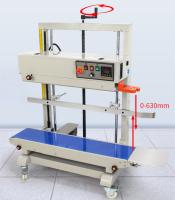 China 1243*580*1228mm FR-1100V Vertical Continuous Band Sealing Machine for Food Plastic Bag for sale