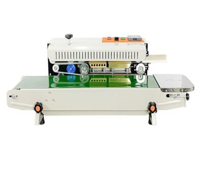 China Speed FR-970 Automatic Continuous Band Sealer and Plastic Bag Sealing Machine for Sealing for sale