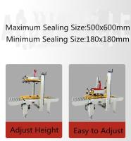 China FXJ6050 Semi-auto Carton Sealing Machine Case Sealer for Paper Packaging Material for sale