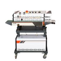 China 85kg LF1080 Commercial Continuous Band Sealing Machine With Vacuum Sealer 220V/50HZ for sale