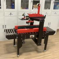 China Semi Automatic Adhesive Tape Carton Case Box Sealing Packing Machine Sealer for sale