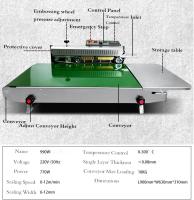 China Upgrade Stainless Steel Temperature Control Automatic Continuous Band Sealer Machine for sale