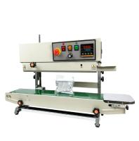China 2023 Automatic Continuous Band Sealer Machine with Date Printing and 220V/50HZ Voltage for sale