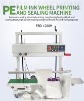 China FR-1200V Electric Driven Vertical Continuous Bag Sealing Machine For PE and Thick Bags for sale