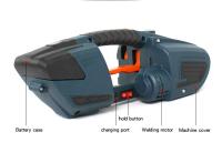China Automatic Pet Belt Strapping Machine for PP Paper Packaging Material Cartons Cases for sale