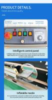 China 960*505* 960-1108MM Size Automatic Vacuum Sealing Machine with Nitrogen Gas Filling for sale