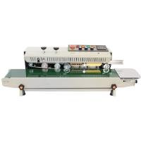 China Temperature Control 0-300Degree Horizontal Plastic Film Bags Heat Sealing Machine 770W for sale