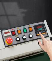 China Temperature Control 0-300Degree Horizontal Plastic Film Bags Heat Sealing Machine 770W for sale