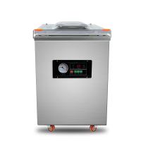 China 220/110V Single Chamber Vacuum Sealer for Commercial Food and Meat Packing Machine for sale