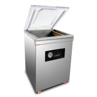 China 220/110V Single Chamber Vacuum Sealer for Commercial Food and Meat Packing Machine for sale