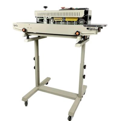 China Vertical Floor Standing Sealing Band Sealer Machine For Plastic Bag Max Speed 12m/min for sale
