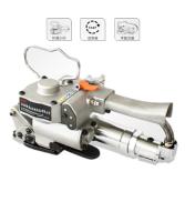 China Suitable Width 13-25mm Pneumatic PET Strapping Machine with Friction Welding Sealing for sale