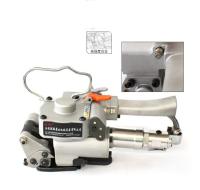 China Suitable Width 13-25mm Pneumatic PET Strapping Machine with Friction Welding Sealing for sale
