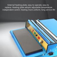 China 220V/50HZ Mini Plastic Stretch Cling Film Hand Wrapper Sealing Machine for Food Fruit for sale