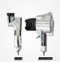 China FTS32 Steel Banding Seals Strapping Tool/Pneumatic Strapping Machine Air Pressure 0.49-0.63MPa for sale