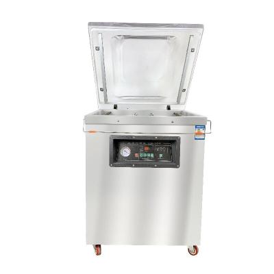 China 900W Vacuum Pump Meat Vacuum Packaging Machine with L380*W400*H140mm Chamber Size for sale