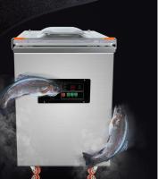 China 900W Vacuum Pump Meat Vacuum Packaging Machine with L380*W400*H140mm Chamber Size for sale