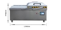 China Double Chambers Vacuum Packaging Machine for Meat DZ-820/2SA from Professional Packing for sale