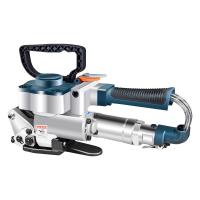 China B19 Pneumatic Plastic Belt Tensioner Tapes Strapping Machine for PP PET Banding Tools for sale