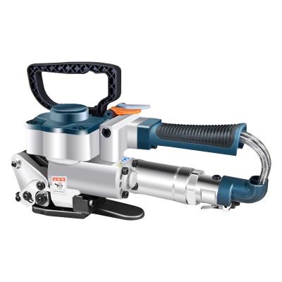 China B19 Pneumatic Plastic Belt Tensioner Tapes Strapping Machine for PP PET Banding Tools for sale
