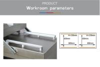 China Pouch Packaging Automatic Double Chamber Aluminum Foil Vacuum Sealer Machine Advantage for sale