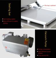 China Pouch Packaging Automatic Double Chamber Aluminum Foil Vacuum Sealer Machine Advantage for sale