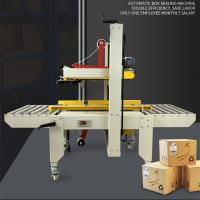 China Semi-automatic FXC-6050 Case Box Taper Sealer Packing Taping Carton Sealing Machine for sale