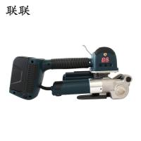 China 16-19mm Strap Width DD19A Two Battery Portable Battery Powered Strapping Band Machine 2-5s Welding Time for sale