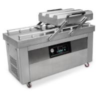 China 600x20mm Sealing Strip Size Double Chamber Fruit and Vegetable Vacuum Packing Machine for sale