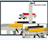 China 220V/50HZ Left And Right Drive Carton Sealing Machine Semi Automatic Carton Sealer for sale