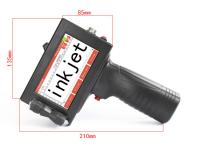 China Easy Operate 12.7mm Handheld Inkjet Printer with Long Service Life and 0.89 KG Weight for sale