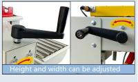 China Conveyor Belt Driven Semi Automatic Carton Sealing Machine for 1350*640*1430mm Boxes for sale