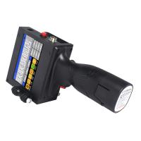 China High Speed Handheld Inkjet Printer with Fast Dry Ink Print Speed 50M/MIN 240*120*97mm for sale