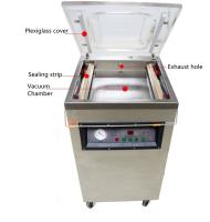 China 220V/50HZ DZ-600 Vacuum Packing Machine for Grain Rice Brick Fresh Meat and Small Food for sale