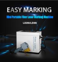 China Speed Industrial Laser Marking Machine for Metal Steel ≤7000mm/s Marketing Speed 12kg for sale