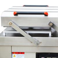 China Double Chambers 750*620*100mm Chamber Size Vacuum Sealing Machine for Food Meat Beans for sale