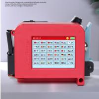 China Expiry Date Logo Portable Printer Machine 2-12.7mm Height Red Ink 50M/MIN Print Speed for sale
