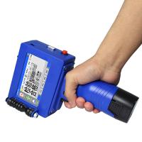 China Plate Type TIJ Printer Intelligent Handheld Data Logo Inkjet Gun for Quick Drying Ink for sale