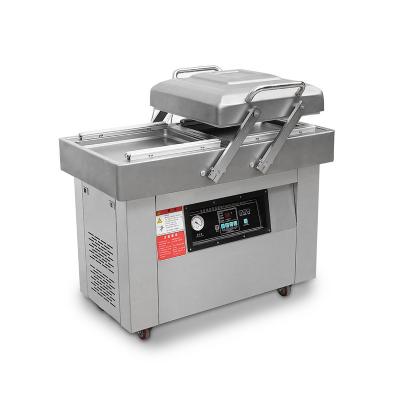 China 140 KG Capacity DZ-400 2SB Double Groove Food Vacuum Packaging Machine for Commercial for sale