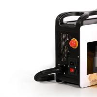 China Continuous Wave Mini Fiber Laser Engraving Machine for Metal and Wood MAX Power ≤300W for sale