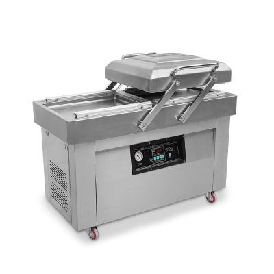 China DZ-500 2SB Semi Automatic Double Chamber Vacuum Packing Machine for Textiles Industry for sale