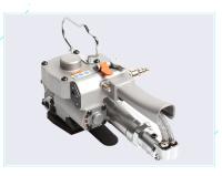 China Semi-automatic Pneumatic PP/PET Band Strapping Machine for Box Packing 3.0A Capacity for sale