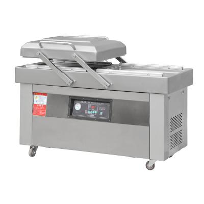 China DZ-600 2SB Semi Automatic Double Groove Vacuum Packing Machine with Motor Power 2000W for sale