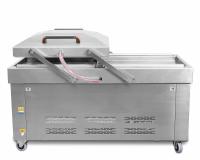 China Plastic Packaging Double Chamber Vacuum Bag Sealer for Dry Food Vegetable Fish Fruits for sale