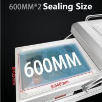 China Plastic Packaging Double Chamber Vacuum Bag Sealer for Dry Food Vegetable Fish Fruits for sale