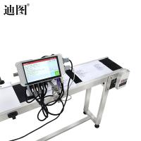 China Full Auto Expiry Date Coding Logo TIJ Inkjet Printer Online Machine with Blue Ink for sale