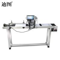 China Full Auto Expiry Date Coding Logo TIJ Inkjet Printer Online Machine with Blue Ink for sale