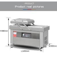 China 1450*650*980 Double Chamber Vacuum Sealer for Automatic Food Vacuum Packing Machine for sale