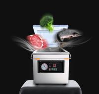 China DZ-260 Household Desktop Small Food Vacuum Packaging Machine Chamber Size L390*W285*H90mm for sale