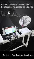 China 7inch Touch Screen TIJ Inkjet Printer for Online Printing Fast and Accurate Printing for sale